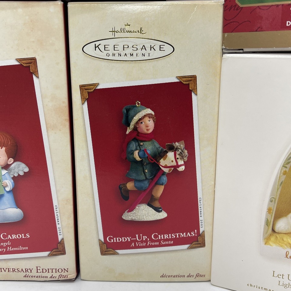 Lot of 14 Vintage Hallmark Keepsake Collector's Christmas Ornaments 90 ...