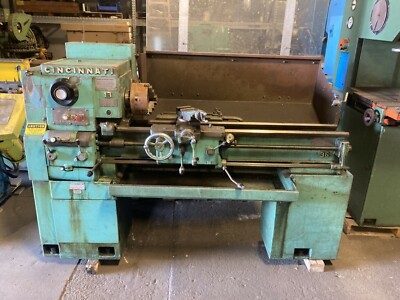 Cincinnati Horizontal Engine Lathe 13 x 36" 460V, 3PH, Model 13 | eBay