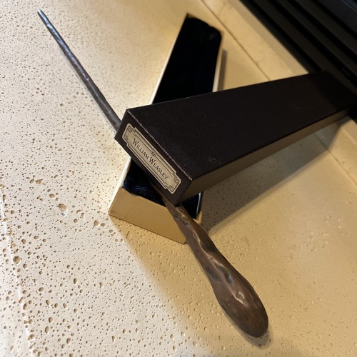 New William Weasley 14” Heavy Weight Metal Core Resin Universal Wand ...
