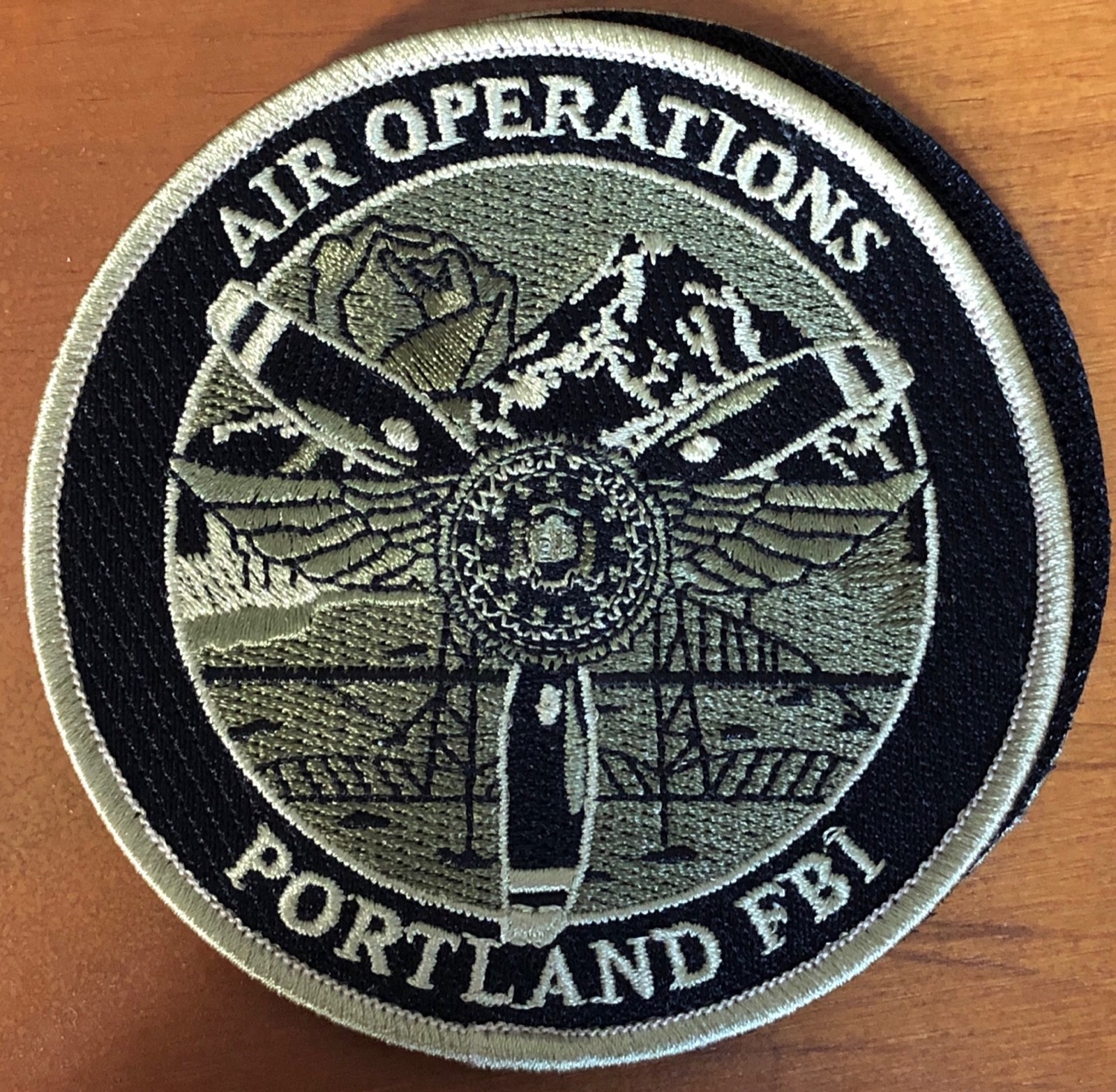 FBI - Federal Bureau of Investigation Portland AirOPS+ hook OD patch ...