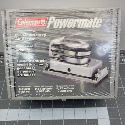 Coleman Powermate Orbital Jitterbug Air Sander - 024-0132CT, Sheet ...