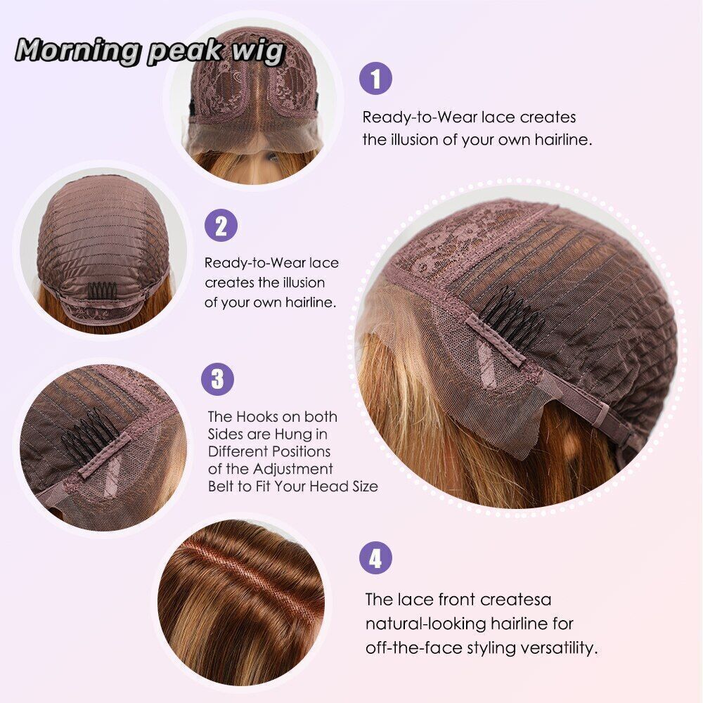 Breathable front lace simulated scalp half lace small black curly lace ...