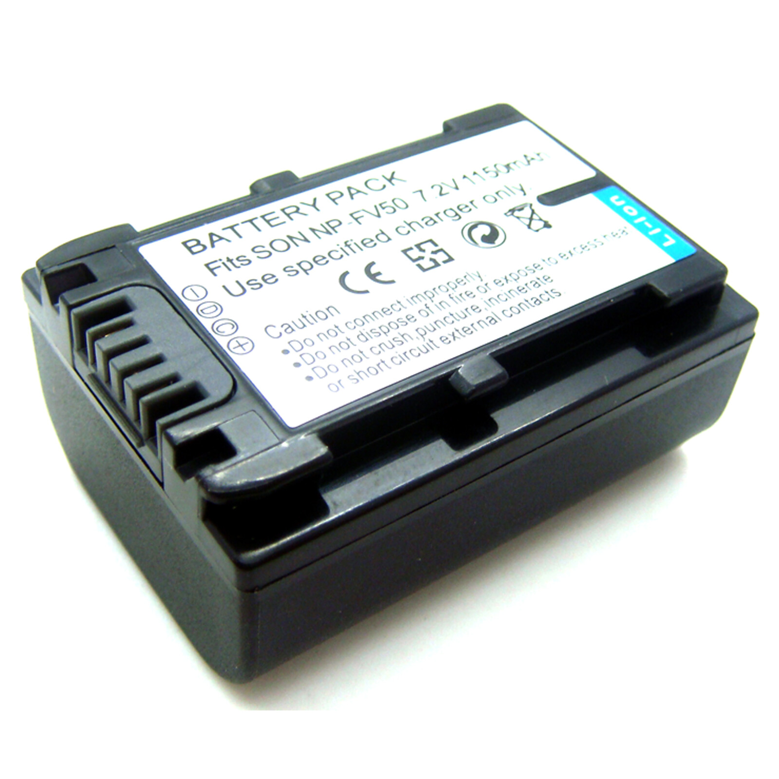 Battery / Charger For NP-FV50 Sony HDR-CX116 E HDR-CX130 E HDR-CX150E ...