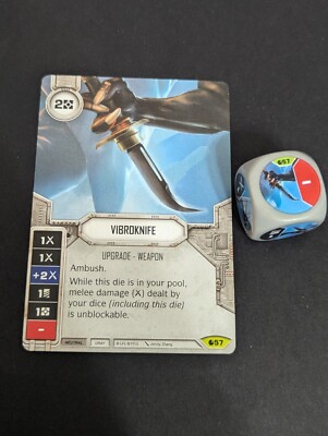 Star Wars Destiny Spirit of Rebellion #057 Vibroknife | eBay