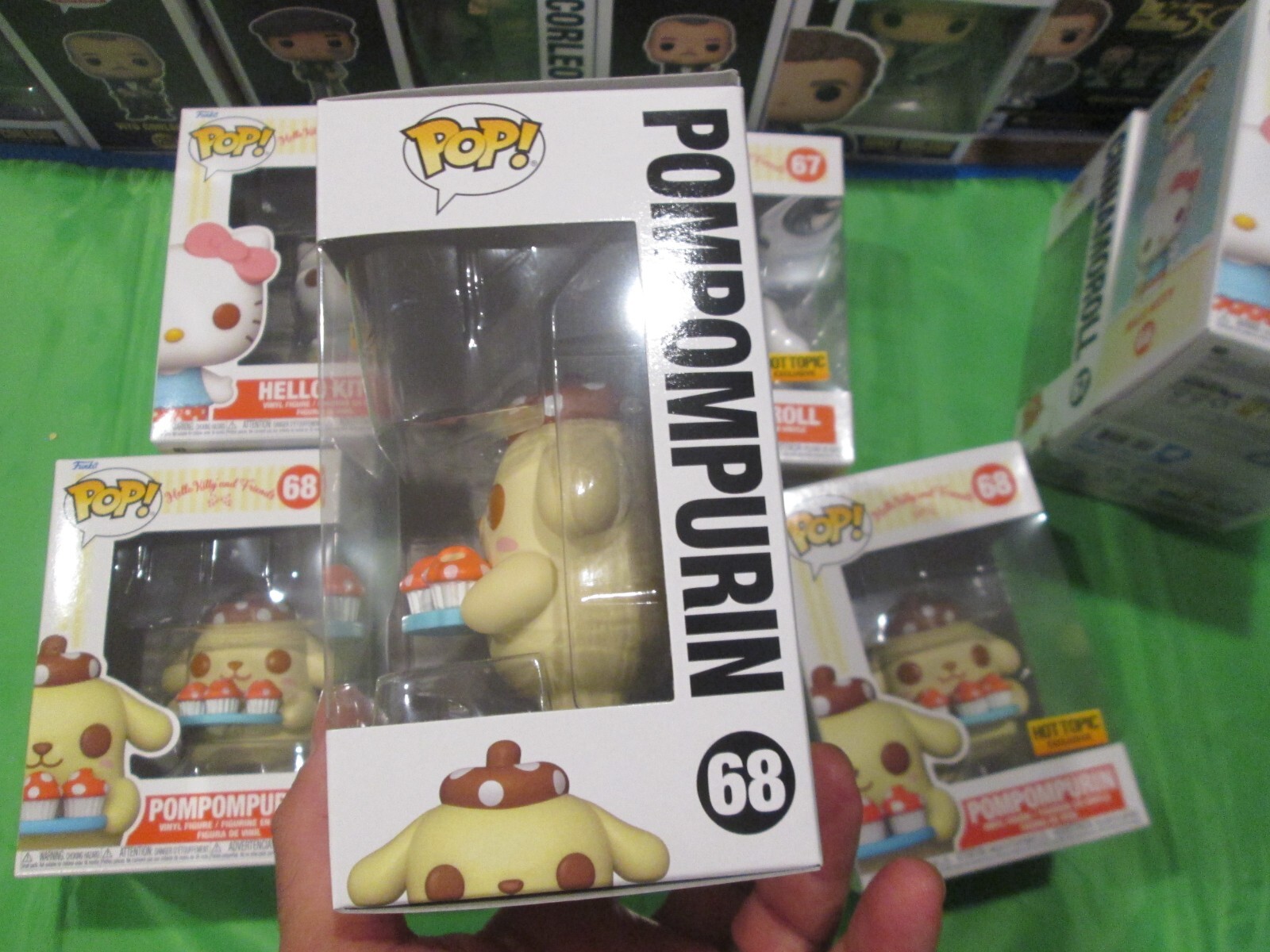 FUNKO POP HELLO KITTY AND FRIEND POMPOMPURIN # 68 EXCLUSIVE HOT TOPIC ...