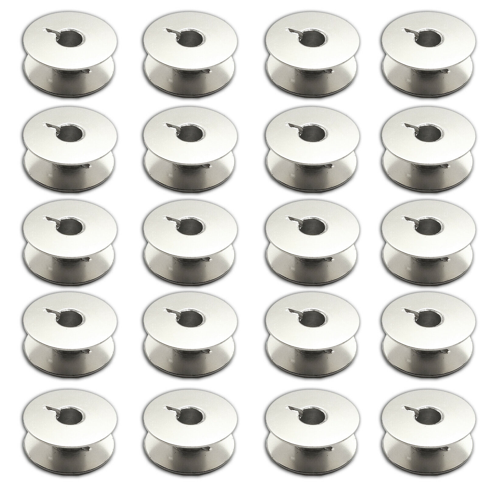 BOBBINS STEEL SLOTTED 9033 - PFAFF 138 238 438 1222 CREATIVE 2124 ...