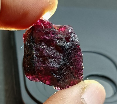 Natural African Red Painite Raw Rough 49.15 Ct Loose Unheated Certified ...