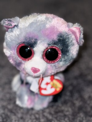 *Retired* Ty Beanie Boo ‘LINDI’ the 6” Grey Cat 🐱(2018) NEW with Tags ...
