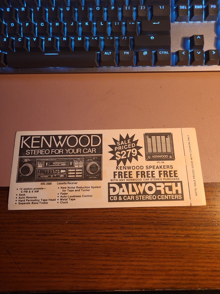 Vintage 70's / 80's ZZ Top Bumper Sticker 98 KZEW 'The Zoo' Dallas ...