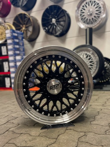 GTP Alufelgen 7x15 4x100 4x108 ET35 HONDA AUDI 80 VW UP Golf 1 2 3 MK1 ...