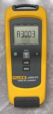 Fluke a3003 FC Wireless 2000 Amp DC Current Clamp Meter Tester ...