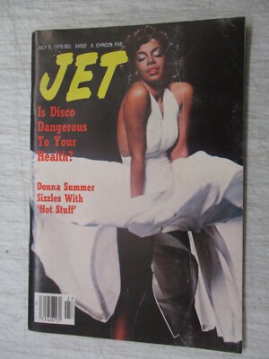 JET MAGAZINE JULY 5, 1979 DONNA SUMMER SIZZLES WITH HOT STUFF VINTAGE ...