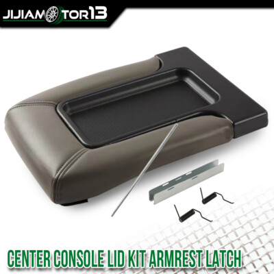 Center Console Lid Arm Rest Latch Fit For 99-07 Silverado Sierra ...
