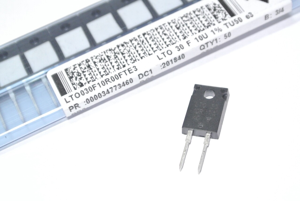 10R 30W 1% LTO30 TO-220 LTO030F10R00FTE3 VISHAY Resistor ___ [QTY=1pcs ...