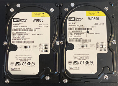 Western Digital WD800 Internal 3.5” Hard Disc Drive WD800BB-55JKA0 | eBay