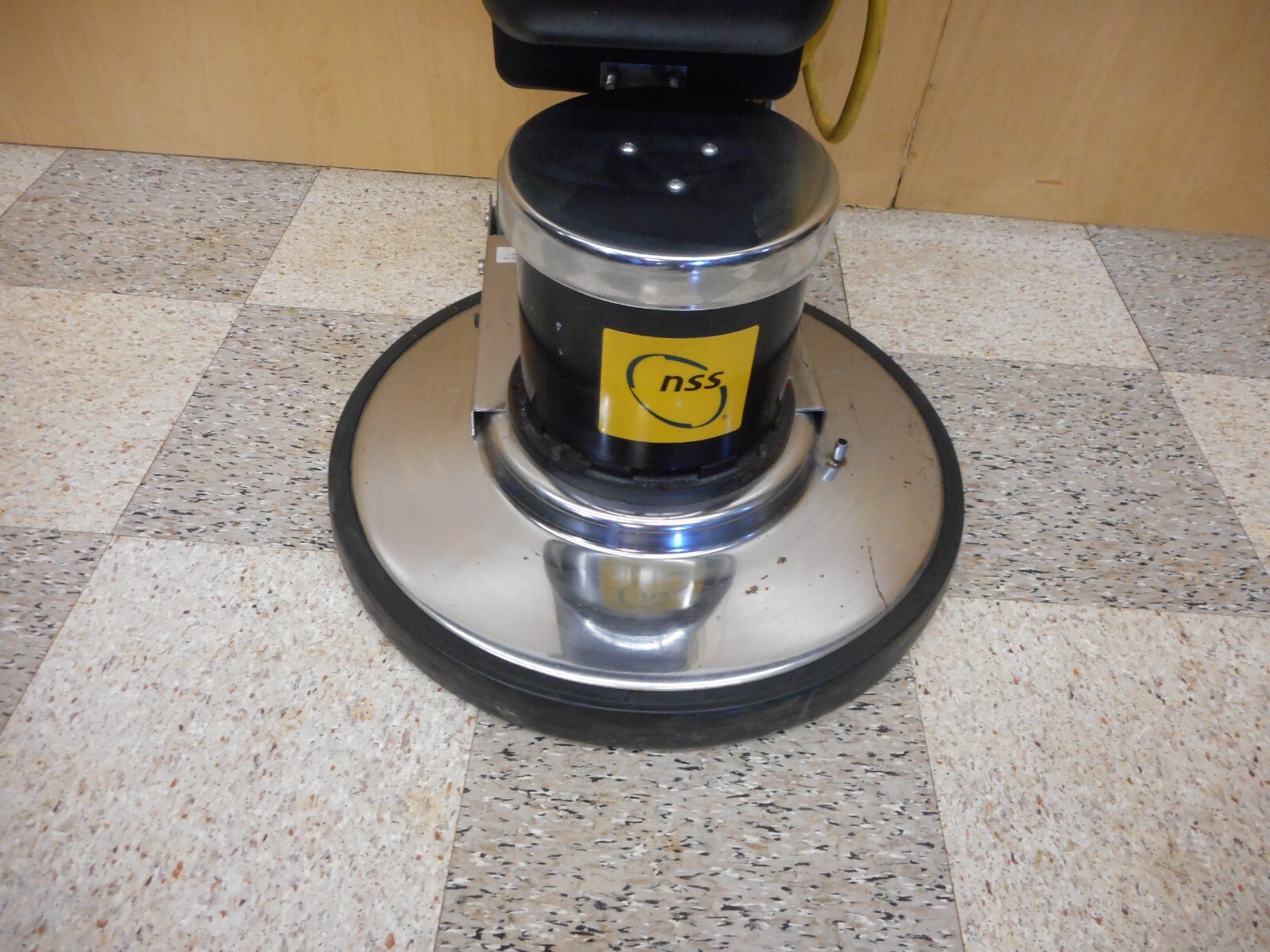 20" NSS Galaxy Slow Speed Floor Buffer Sander Polisher w/ Tank W/ Pad ...