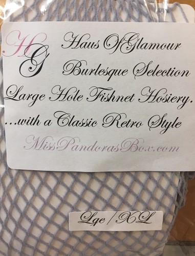 Fishnet Dance Tights Seamfree One Size /XL/ XXL ) RARE Fencenet Large ...