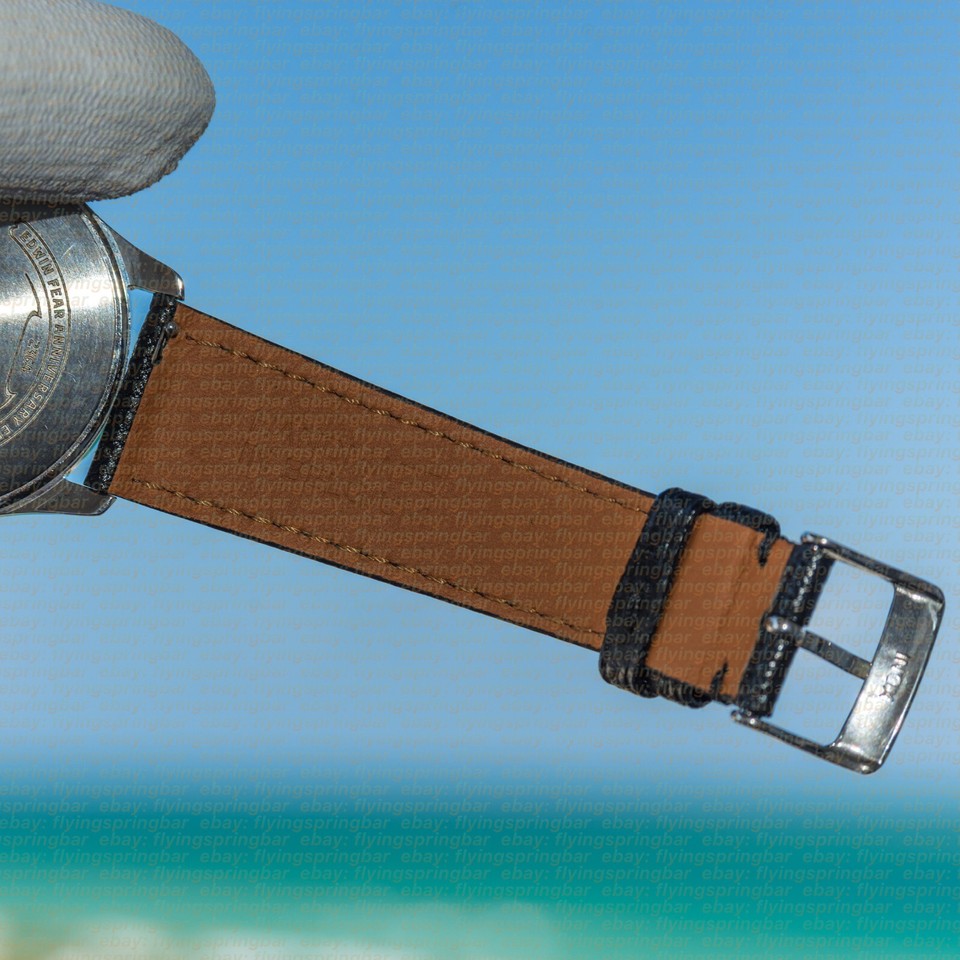 Fears Redcliff 'Edwin Fear Edition' 38mm Watch Black Roman Dial | eBay