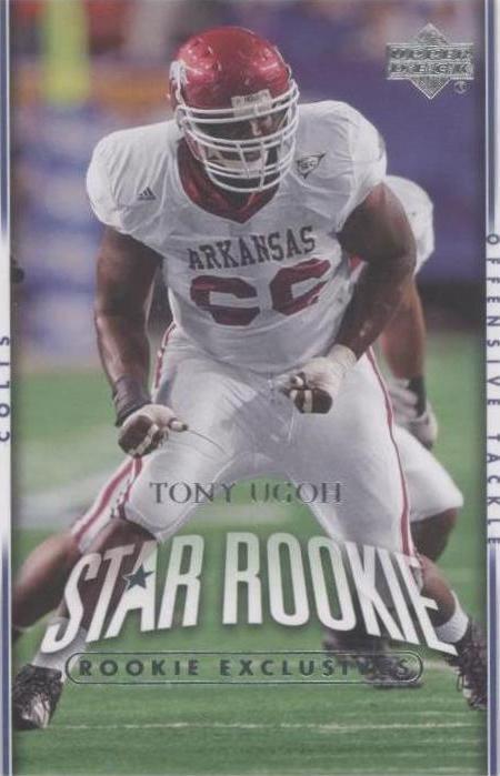 2007 Upper Deck - Star Rookie Tony Ugoh #232 Rookie Exclusives (RC) for ...