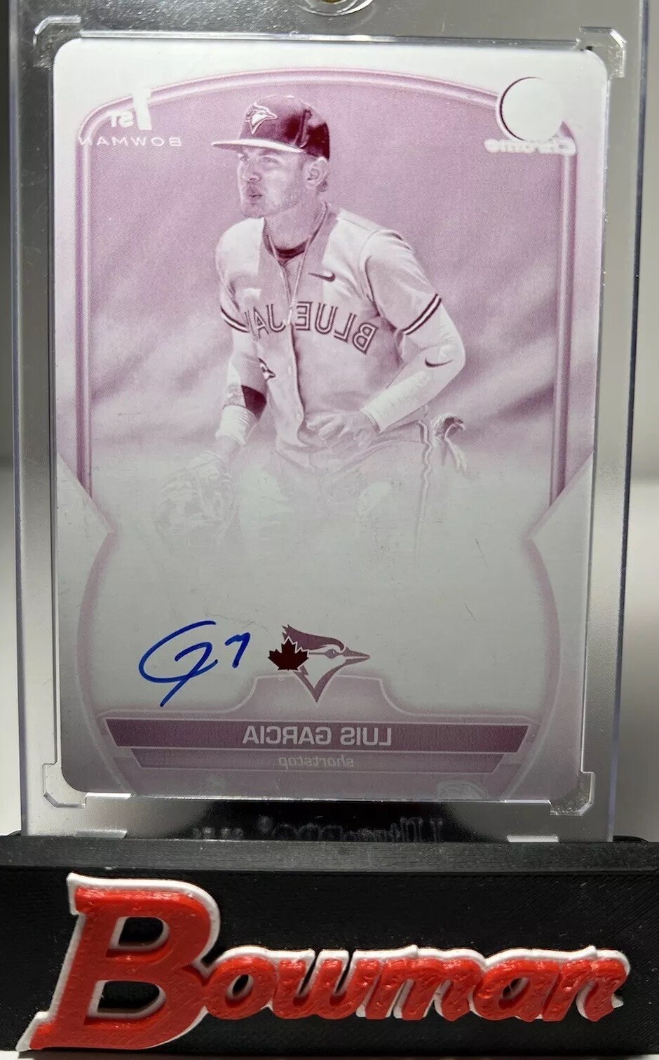 2023 Bowman - Chrome Prospect Autographs Printing Plate Magenta #CPA-LG ...