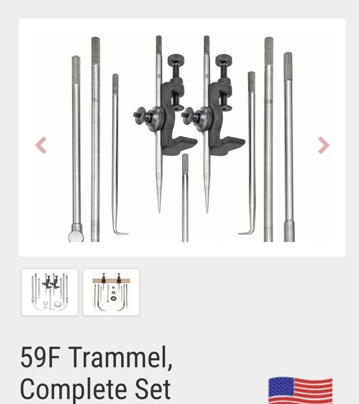 Starrett 59F Trammel, Complete Set IN STOCK Brand New In Box | eBay