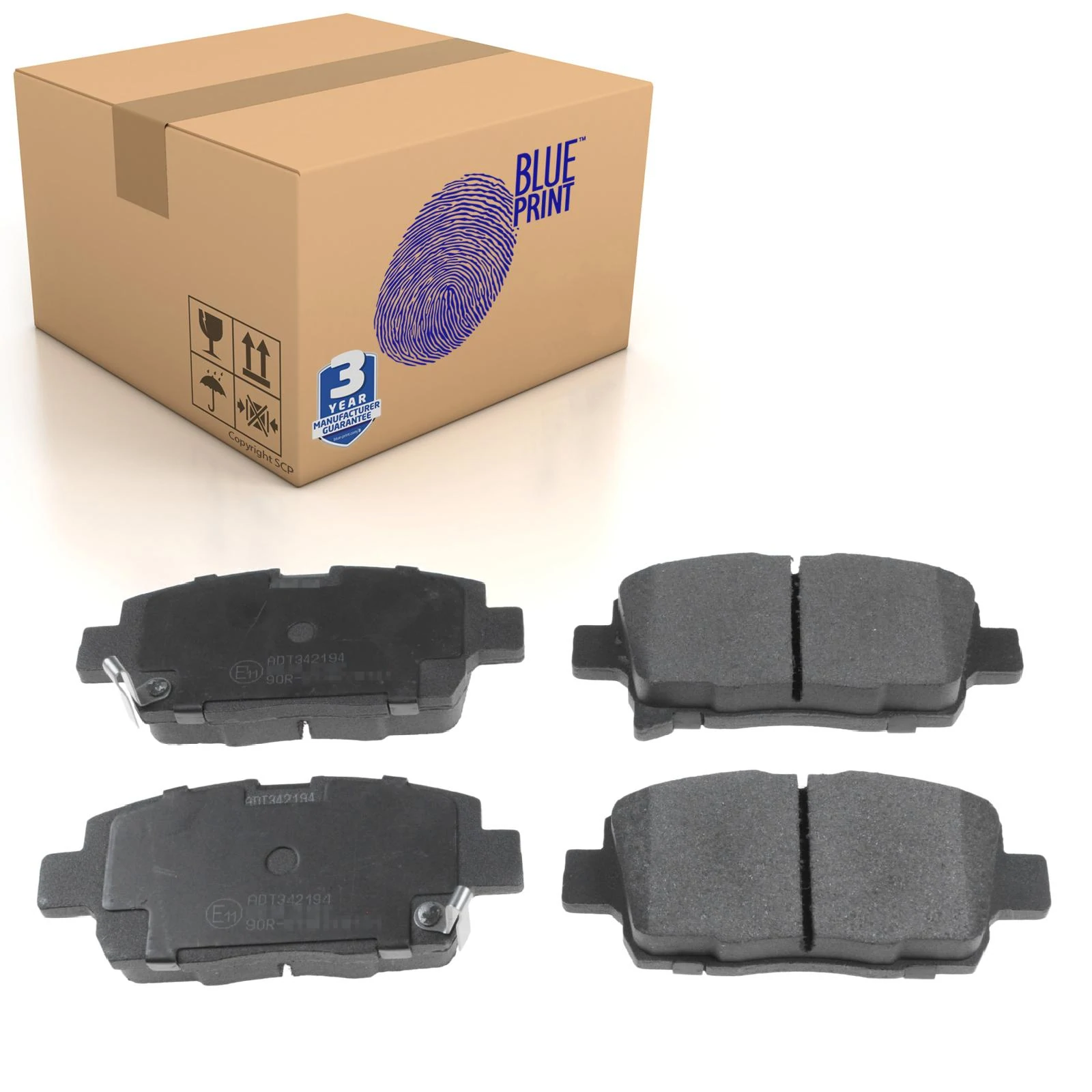 Front Brake Pads Succeed Set Kit Fits Toyota 04465-52210 Blue Print ...