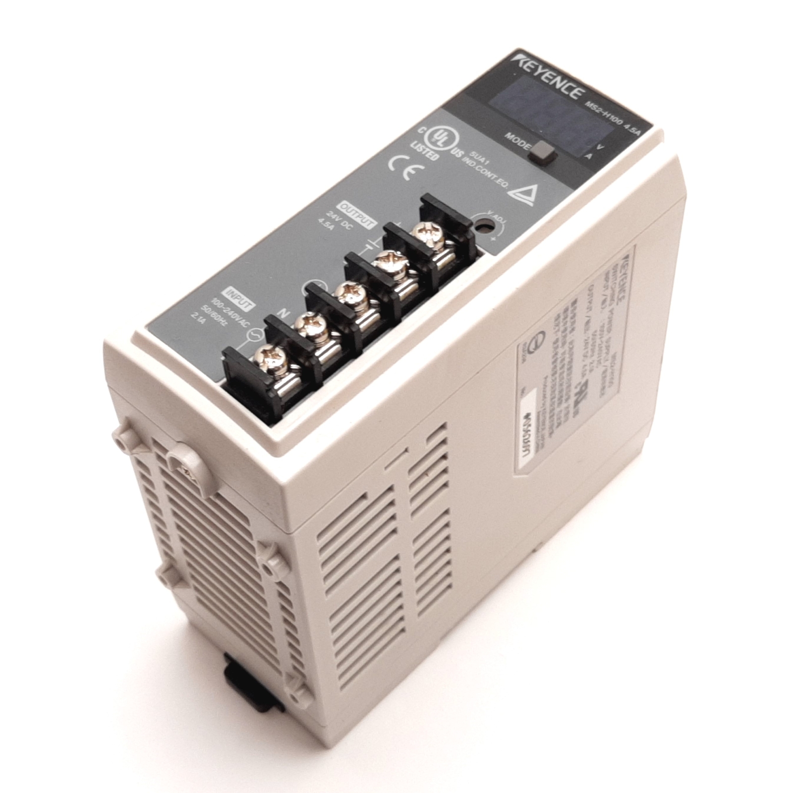 Keyence MS2-H100 Switching Power Supply, In: 100-240VAC 2.1A, Out ...