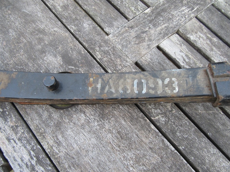 Two Rear Leaf Springs from Classic MG Midget 1275 Suspension | eBay UK