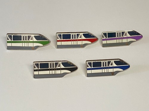 Disney Pins Lot Of 5 Monorail WDW Cast Lanyard Series III & IV | eBay