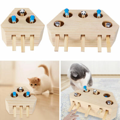 Interactive Cat Hunt Mouse Toy Game Puzzle Toy Catch Mice | eBay UK