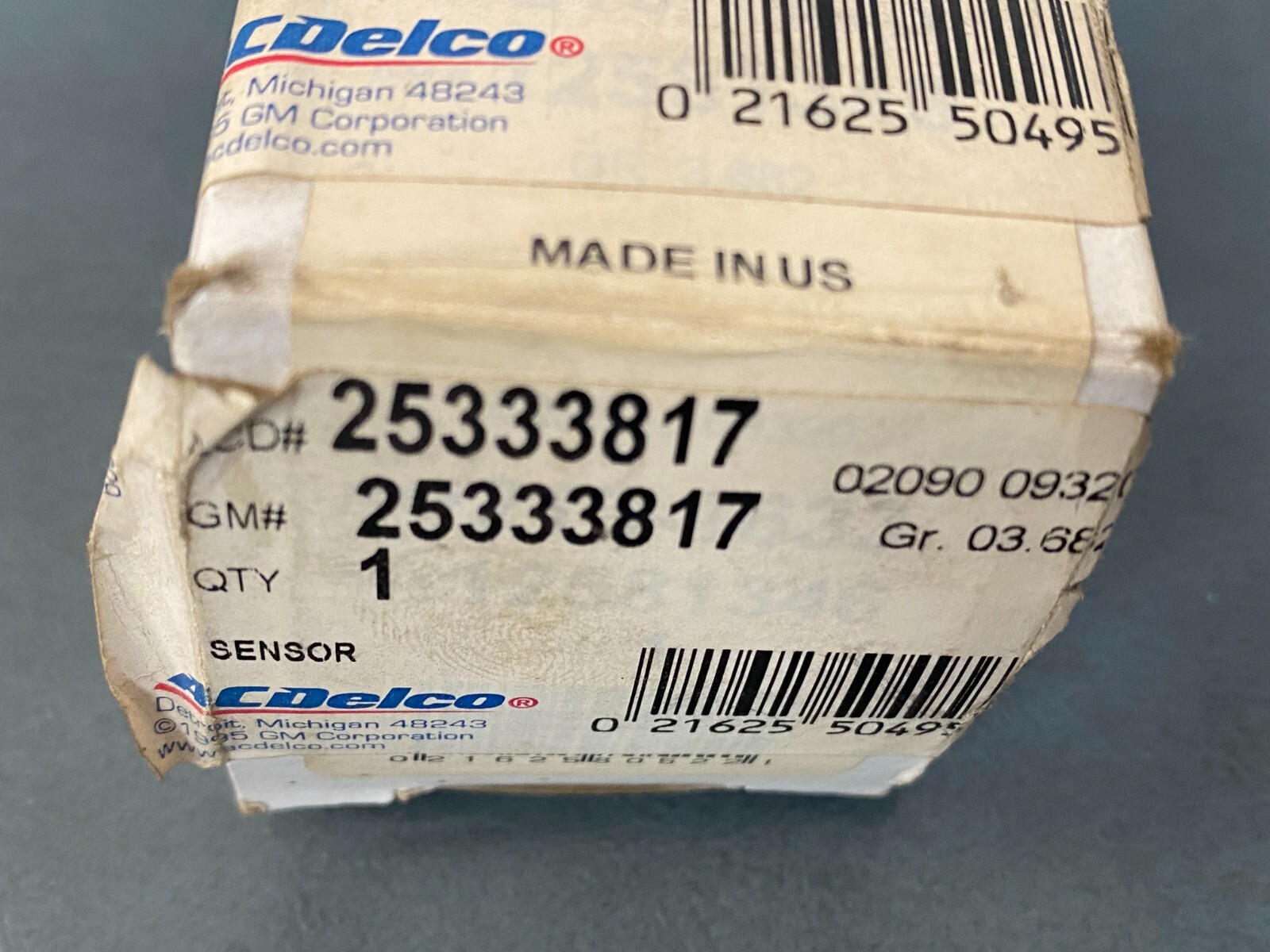 GM OEM NOS 25327985 Delphi Heated Oxygen Sensor 2004-2006 Pontiac GTO ...