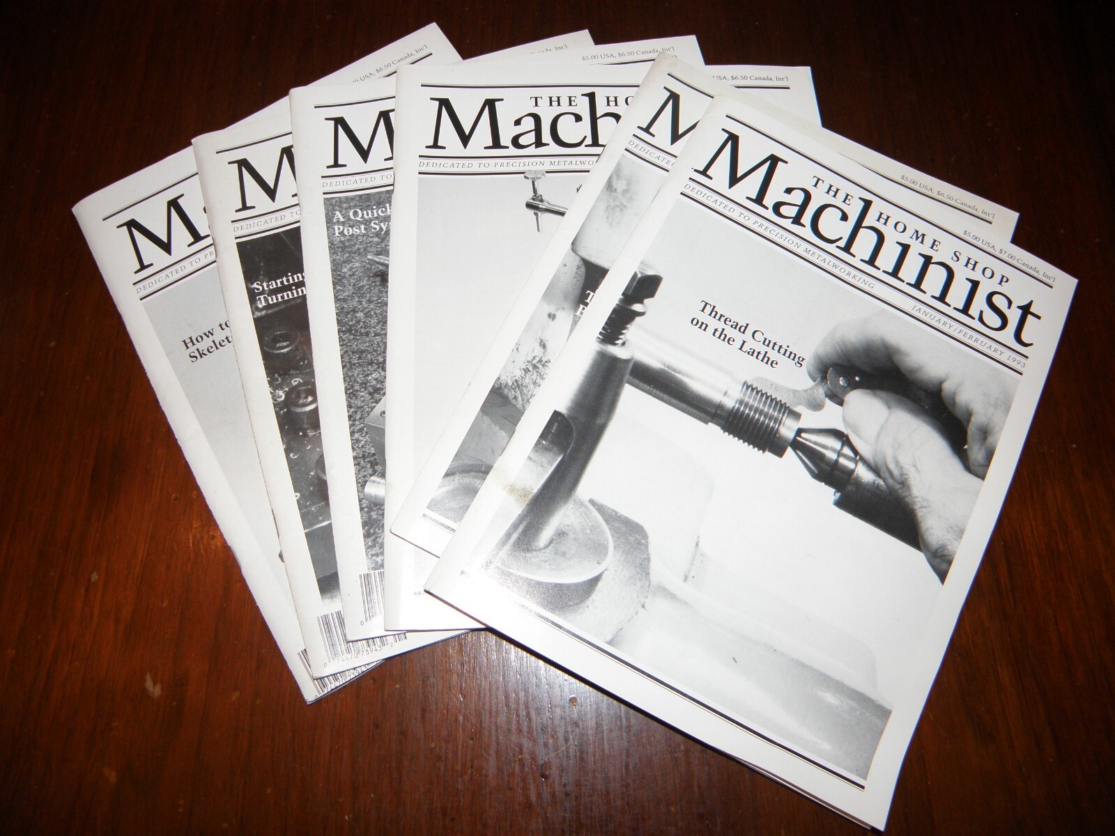 1993 THE HOME SHOP MACHINIST MAGAZINE FULL SET | eBay