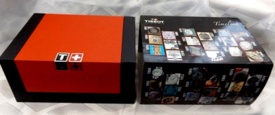 Tissot Swiss Watch Box Display set with Manuals | eBay