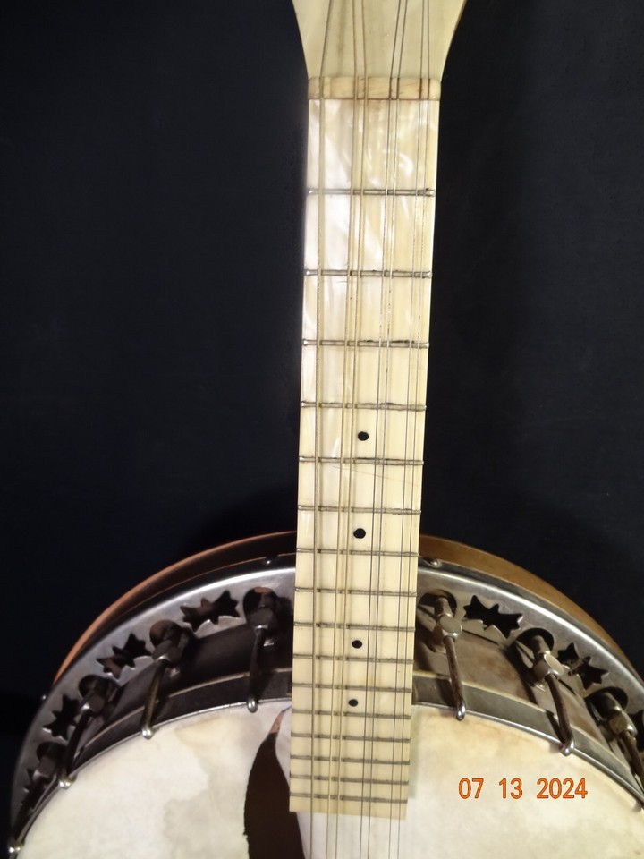 NICE ANTIQUE UNMARKED MANDOLIN BANJO BANJOLIN | eBay
