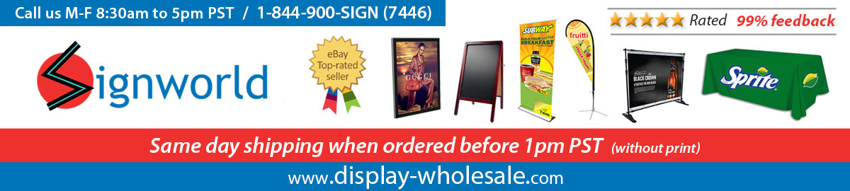 Signworld America | eBay Stores