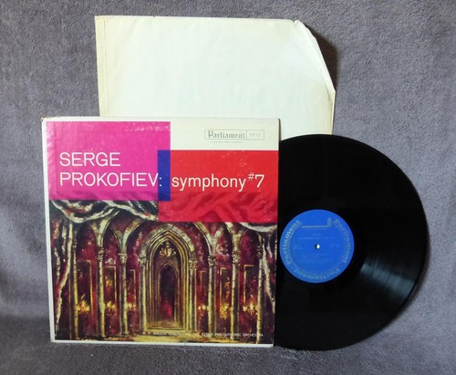 Serge Prokofiev Symphony 7 LP Vinyl Czech Philharmonic Orchestra PLP ...