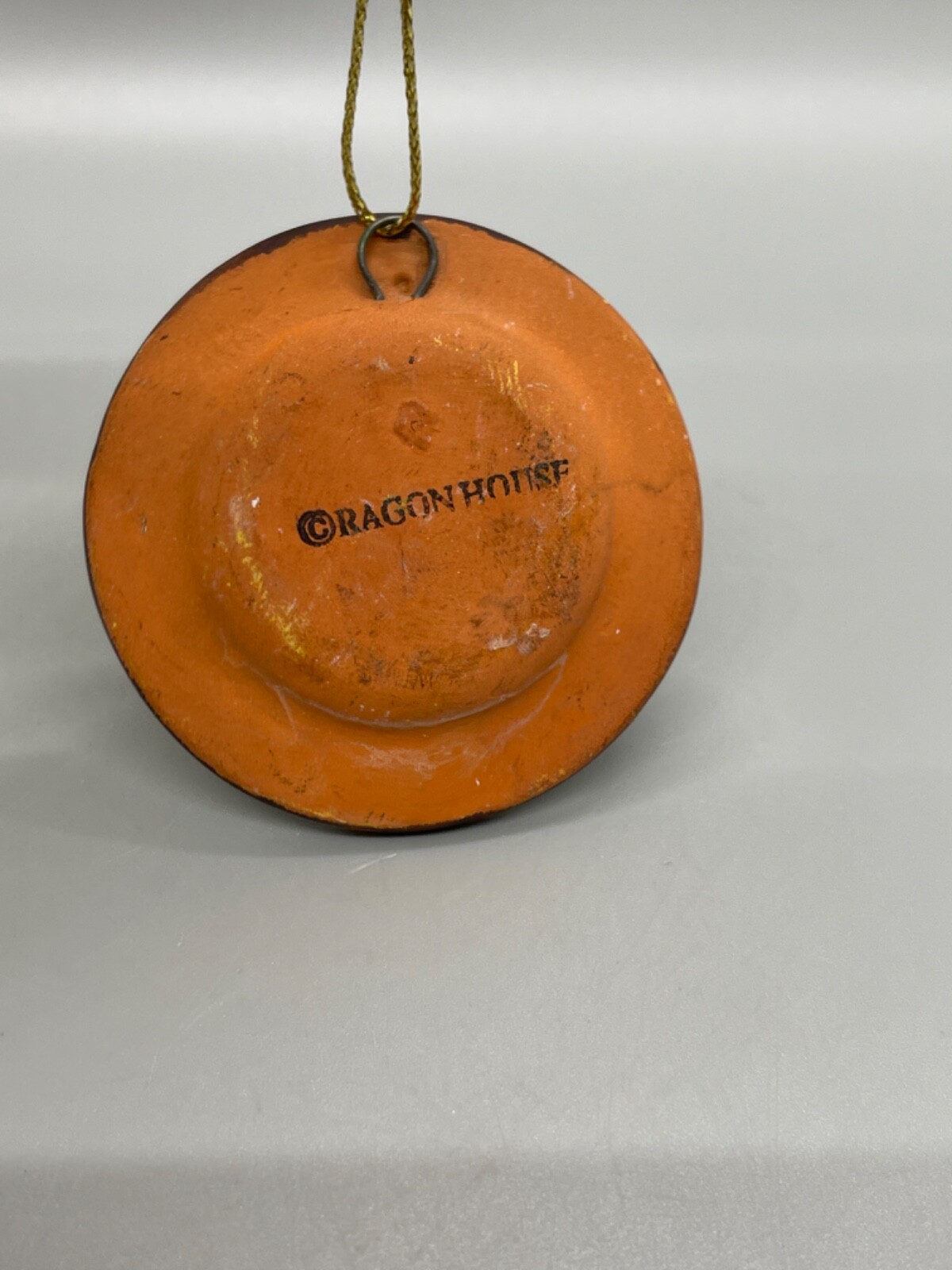 Ragon House Primitive Redware Pottery Mini Plate Ornament Sheep Design ...