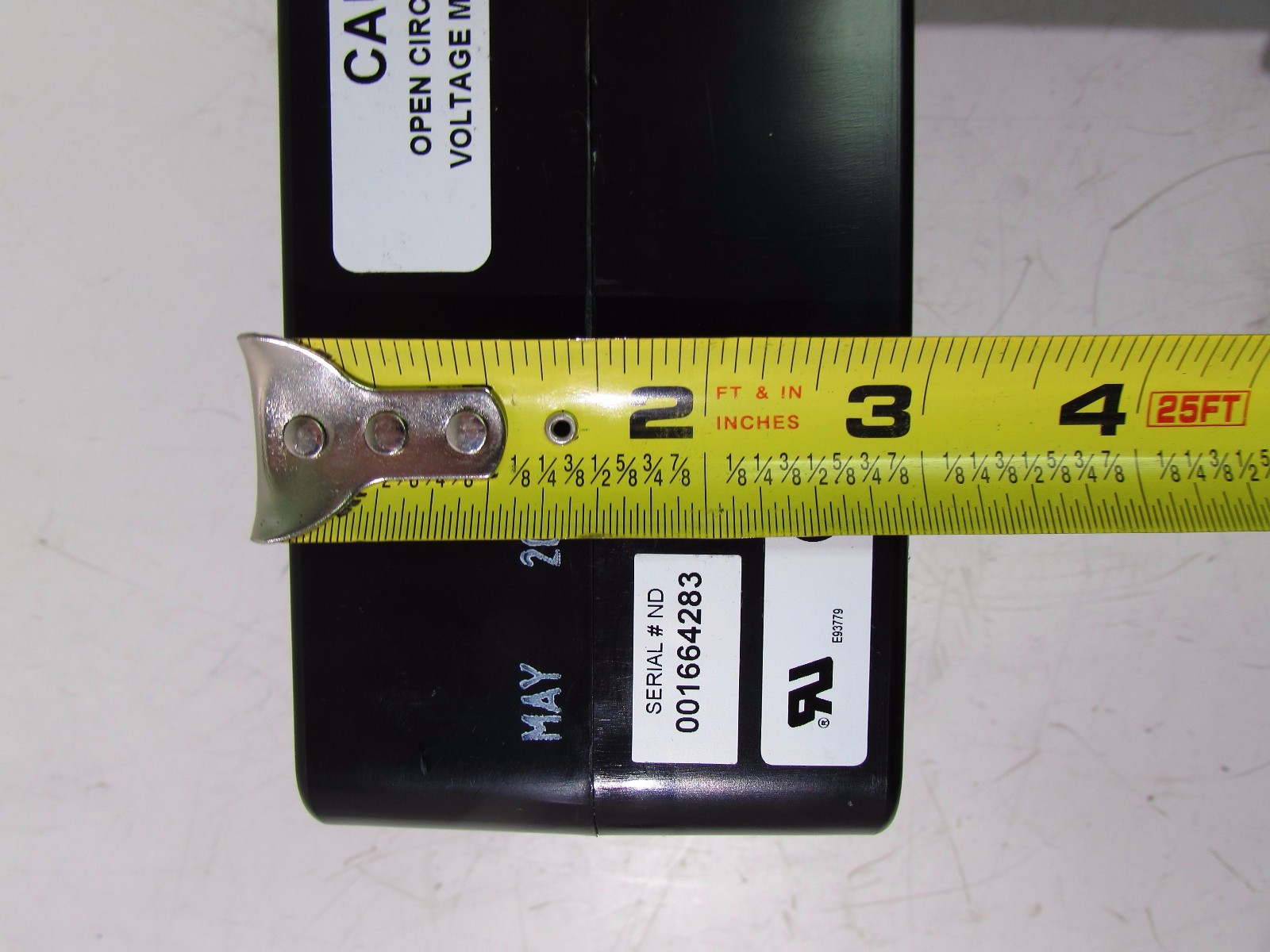 POWELL 296-151 CURRENT TRANSFORMER 50-400HZ 600V 150:5 RATIO CLASS 10 ...