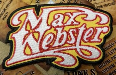 EMBROIDERED MAX WEBSTER HARD ROCK BAND PATCH (Please Read Ad) | eBay