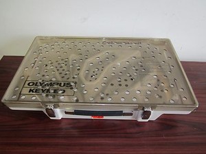 Olympus Keymed Tray Flexable Colonoscopy Scope Sterilizing Case ...