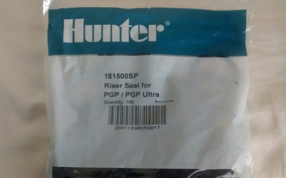 10 Pieces - Hunter 181500 PGP Rubber Riser Seals | eBay
