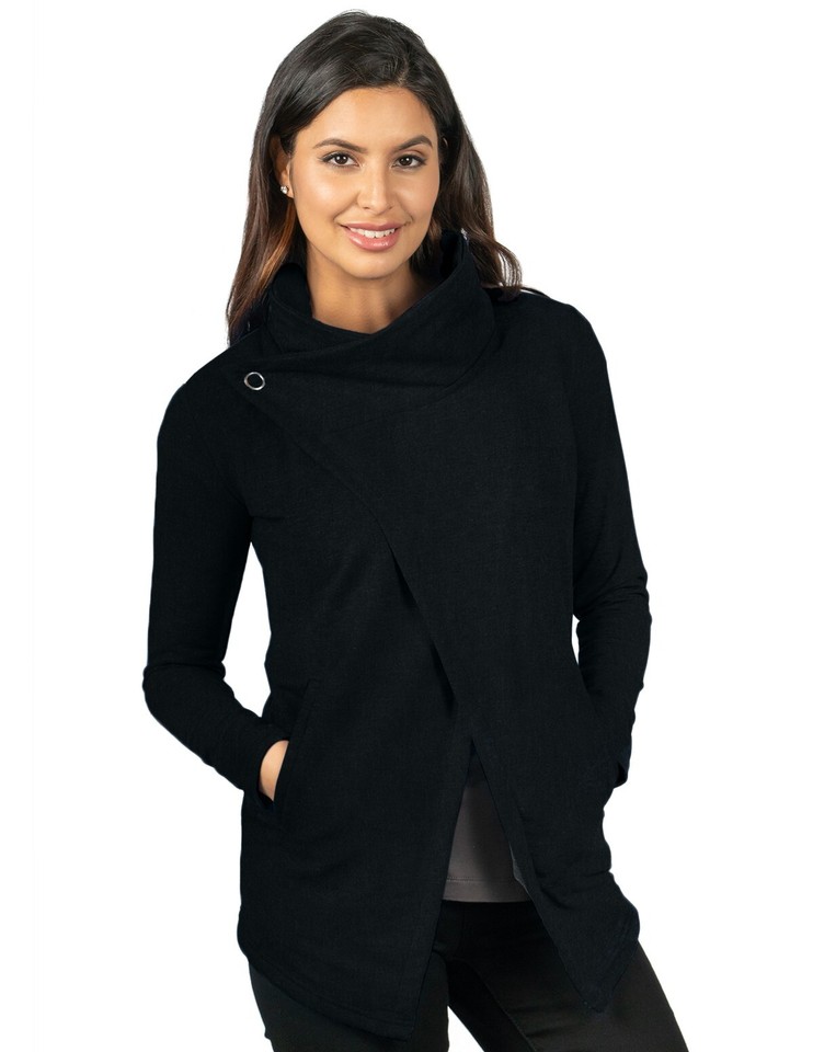 Women's Tri Mountain LB661 Lynette Crossover Wrap Cardigan Sweater | eBay