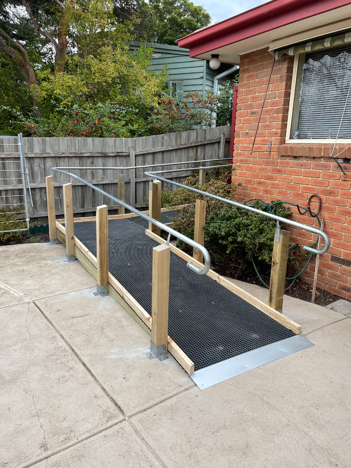 Aluminium threshold doorway ramp wheelchair wedge disability 1:8 ...