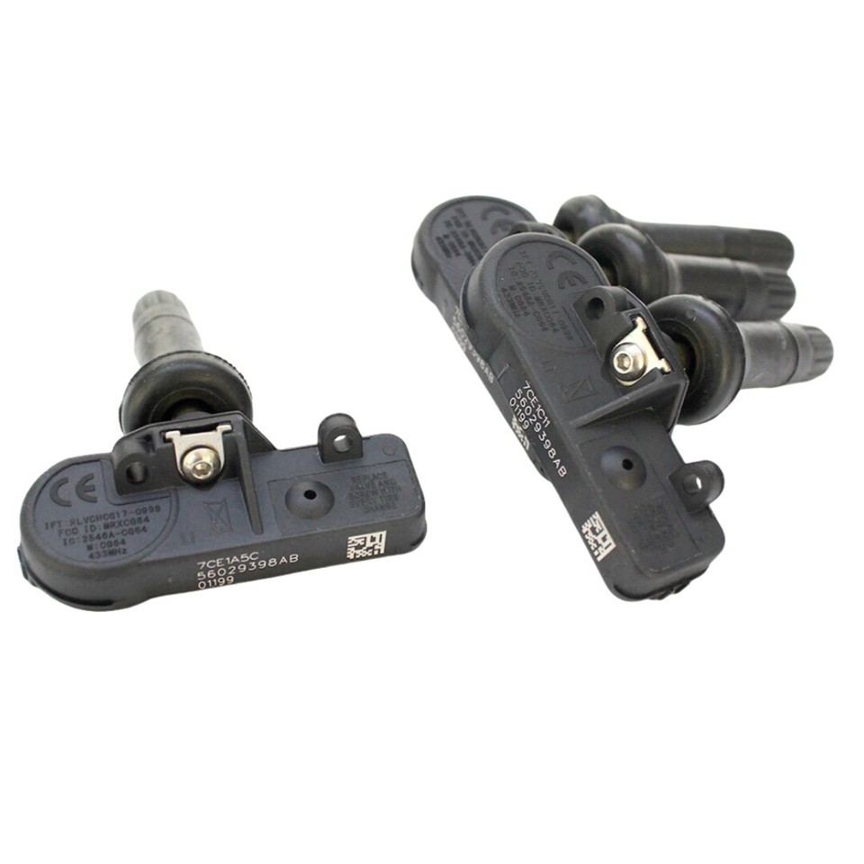 4pcs Genuine Tire Pressure Sensor TPMS OEM 56029398AB Dodge Chrysler ...