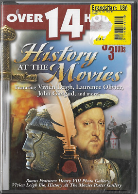 History at the Movies (DVD, 2006, 3-Disc Set) NEW! 777966880495| eBay