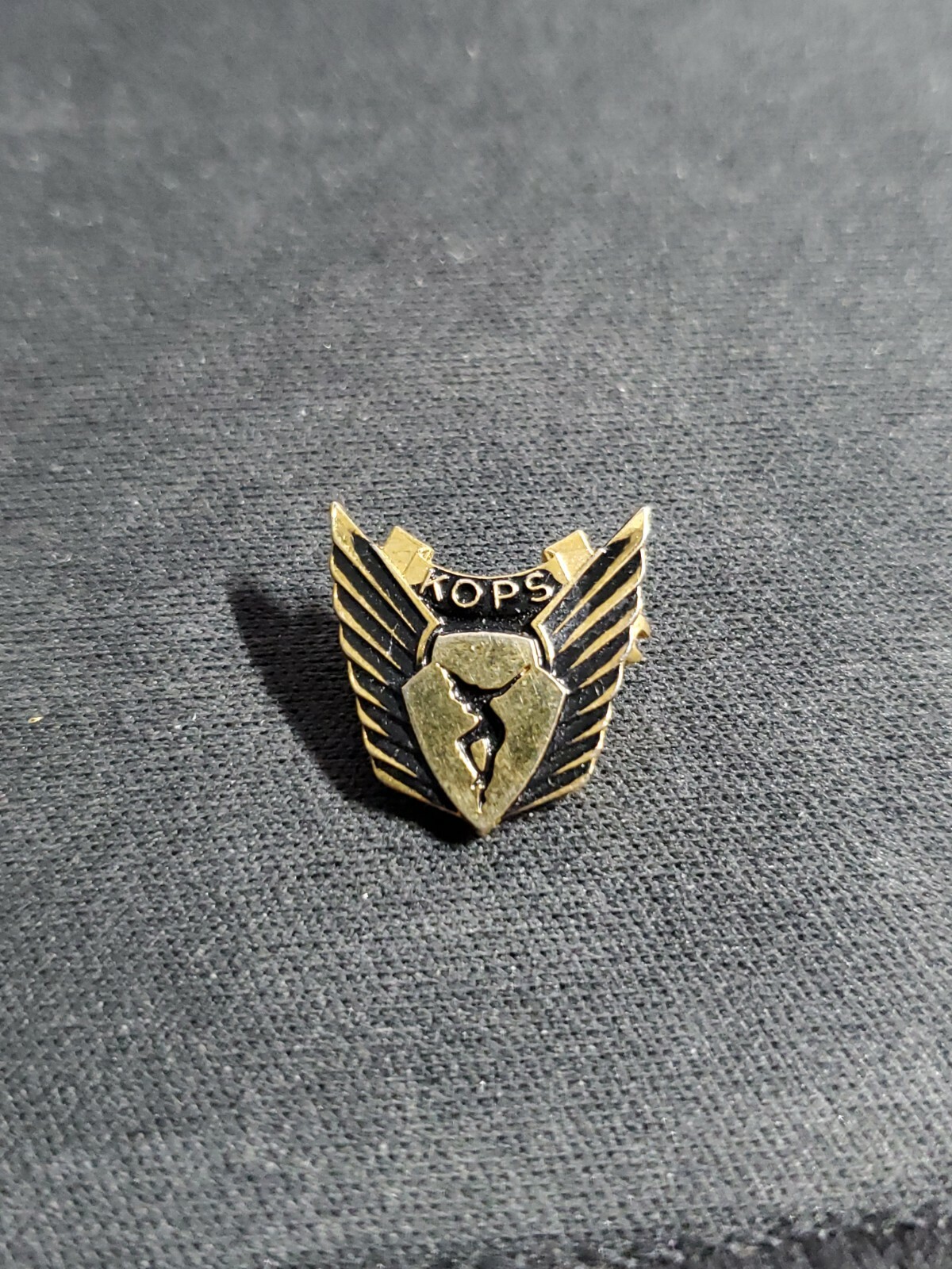 Vintage Collectible Pin: KOPS Dancer Wings Design Gold Tone bj | eBay