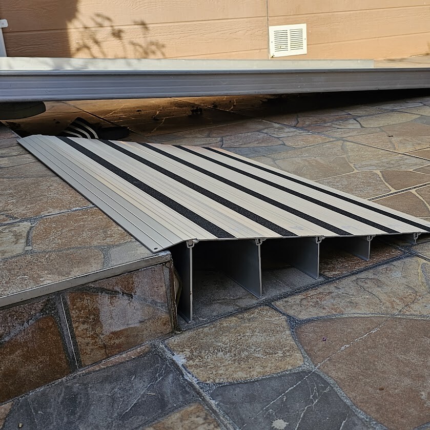 Rise threshold Wheelchair, walkers ramp Mobility aids, Heavy-duty ...