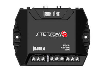 Stetsom IR400.4 Digital Amplifier Module Iron Line 400 Watts RMS 2 Ohms ...