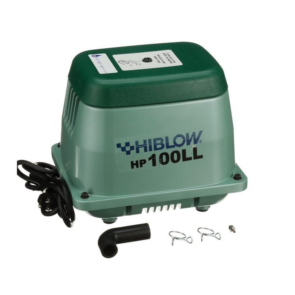Hiblow HP‑100LL Pond & Septic Linear Air Pump – Portable Durable ...