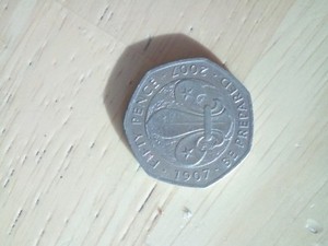 2007 50P COIN RARE SCOUT MOVEMENT BE PREPARED 100TH ANNIVERSARY FIFTY ...